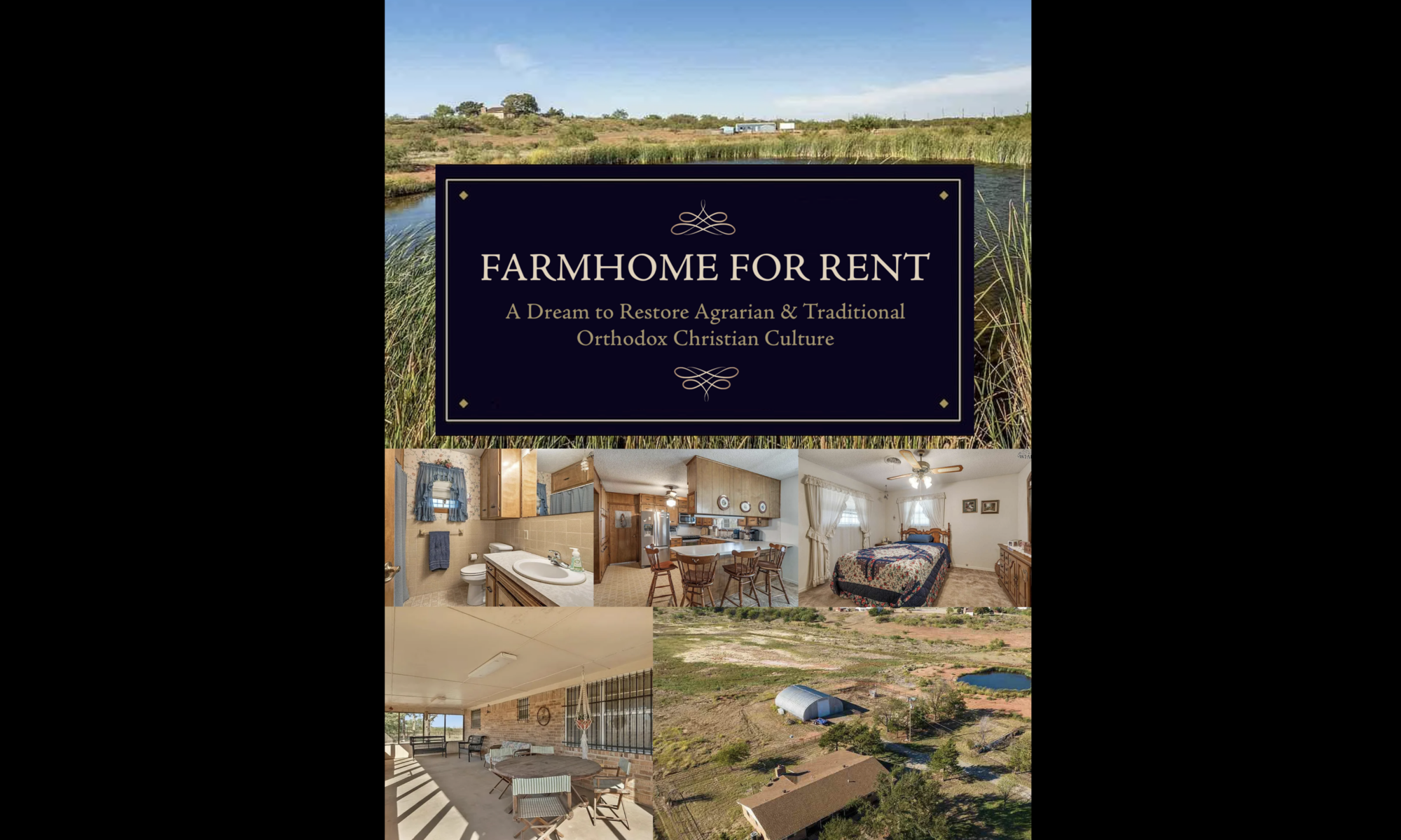 Farm Home for Rent Available in Orthodox Community - The Ave Maria Farm